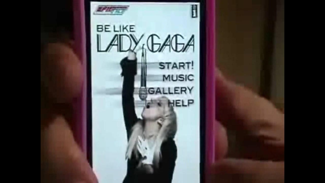 'Be Like Lady Gaga' iPhone App (HD) - YouTube