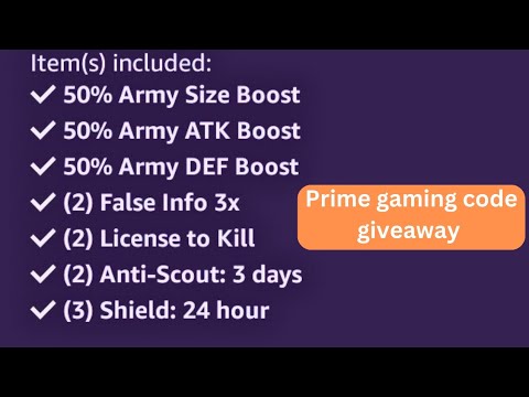 Lords mobile || Giveaway - Prime gaming drop 9 - YouTube