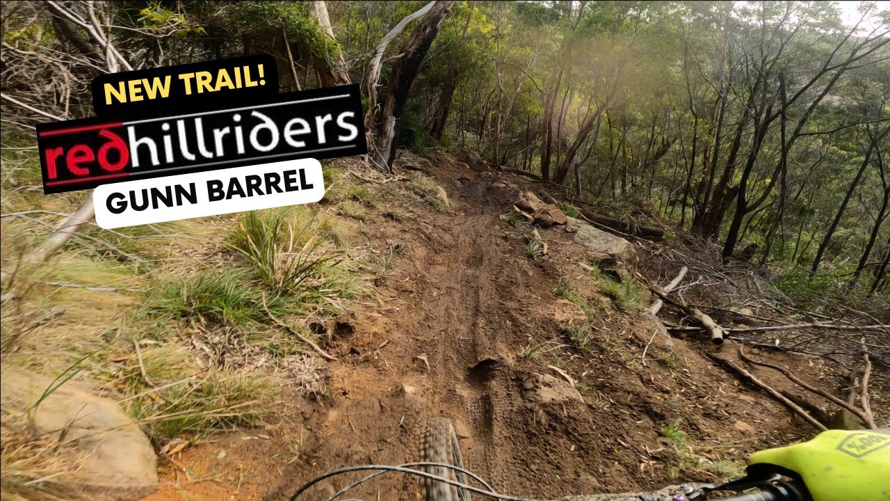 Red Hill MTB Park - Gunn Barrel - YouTube