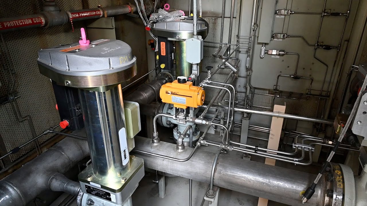 Gas Control Valve of GE Gas Turbine Frame 7EA - YouTube