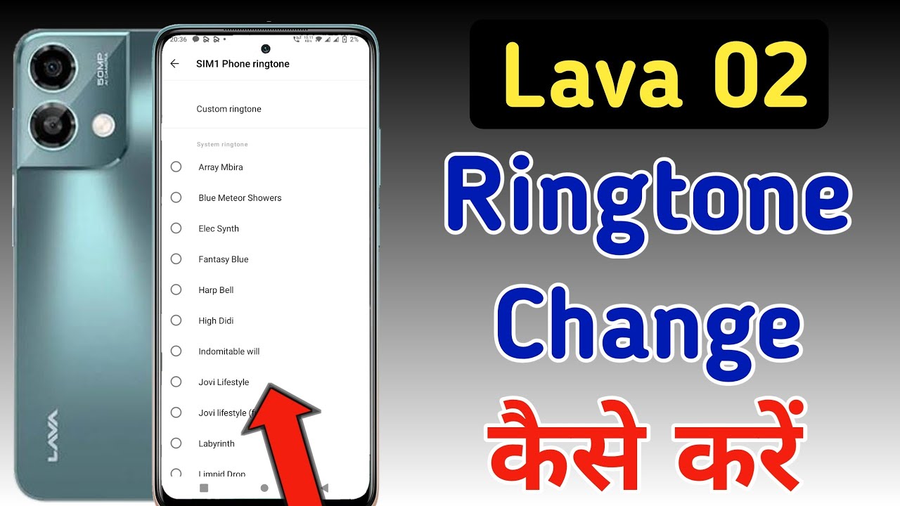Lava 02 me ringtone kaise set kare / Lava 02 me ringtone kaise lagaye / ringtone setting in lava ...