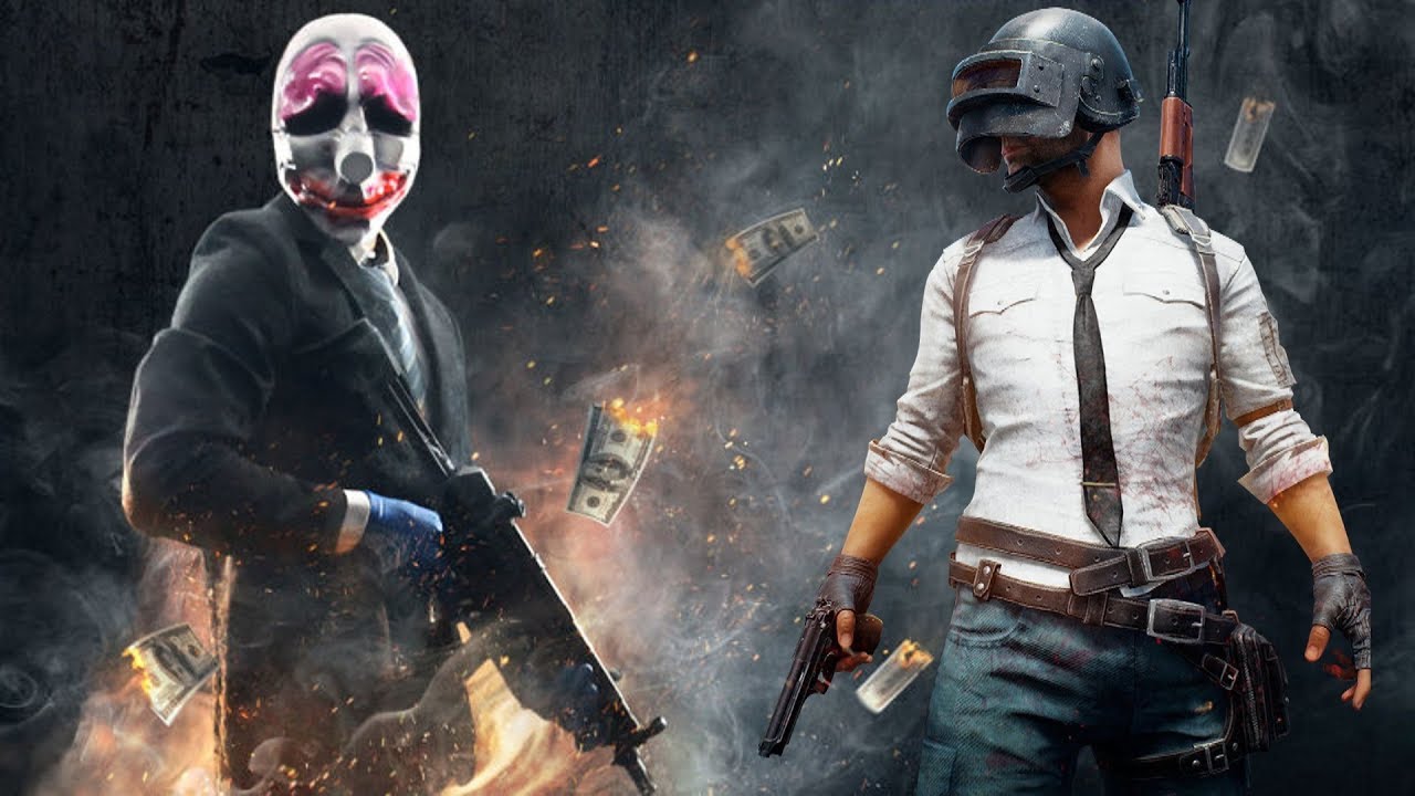 Сначала грабят нас,потом грабим мы(PUBG,Payday 2) - YouTube