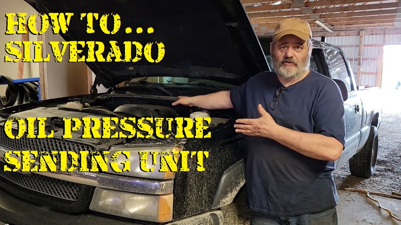 Silverado Oil Pressure Sending Unit - YouTube
