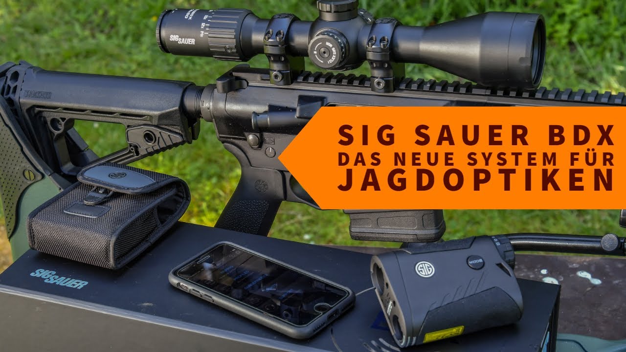 SIG Sauer BDX-Set: Range Finder, Zielfernrohr und Smartphone koppeln ...