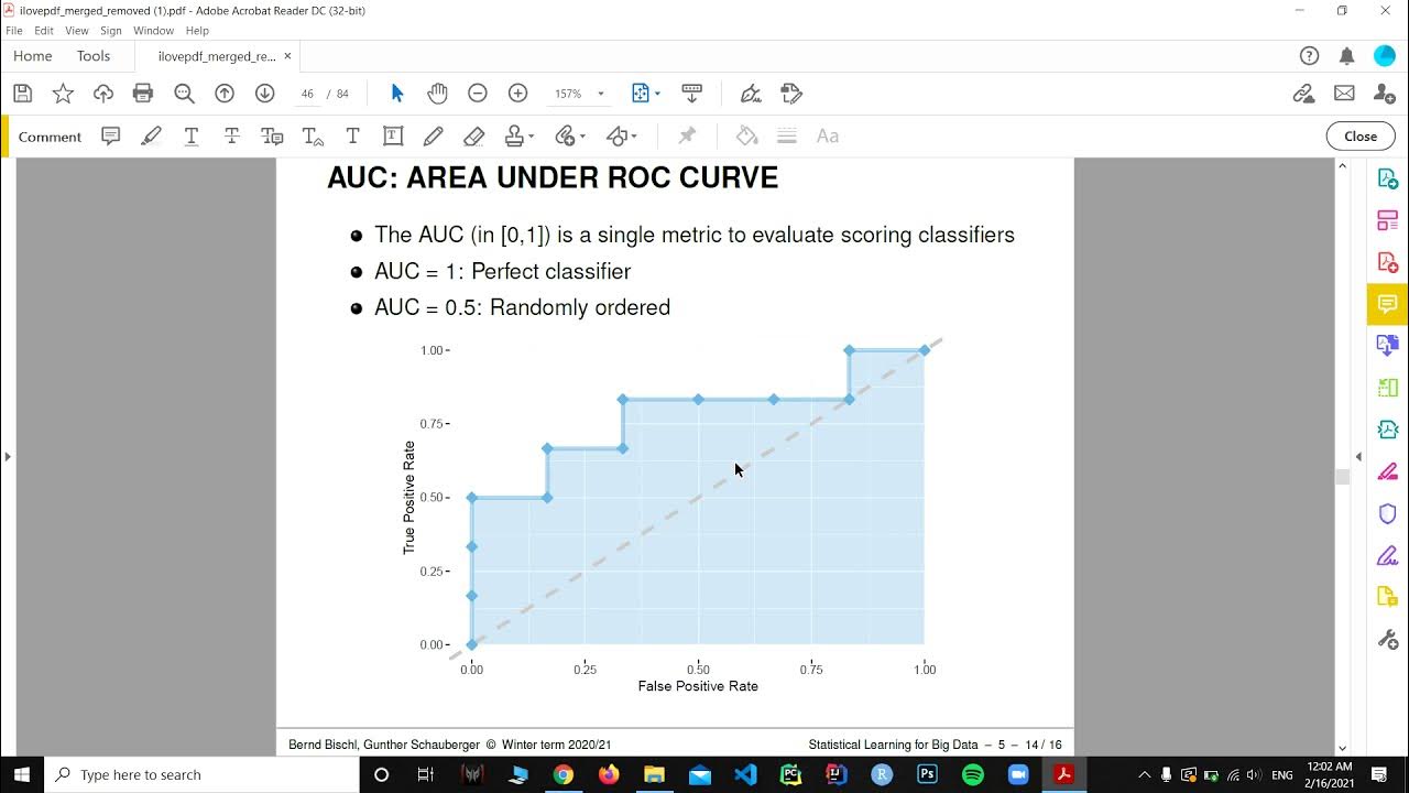 Classification ROC, AUC, Machine Learning - YouTube