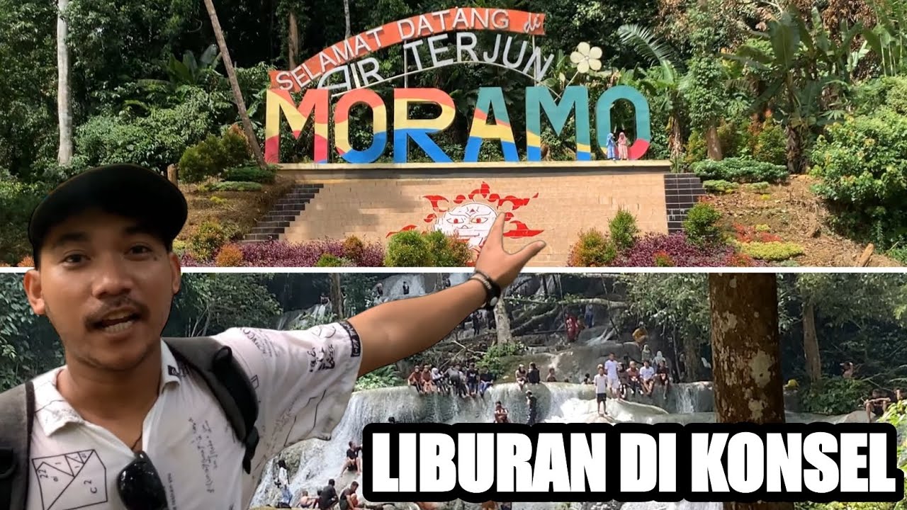 Liburan Air Terjun Moramo Konawe Selatan - YouTube