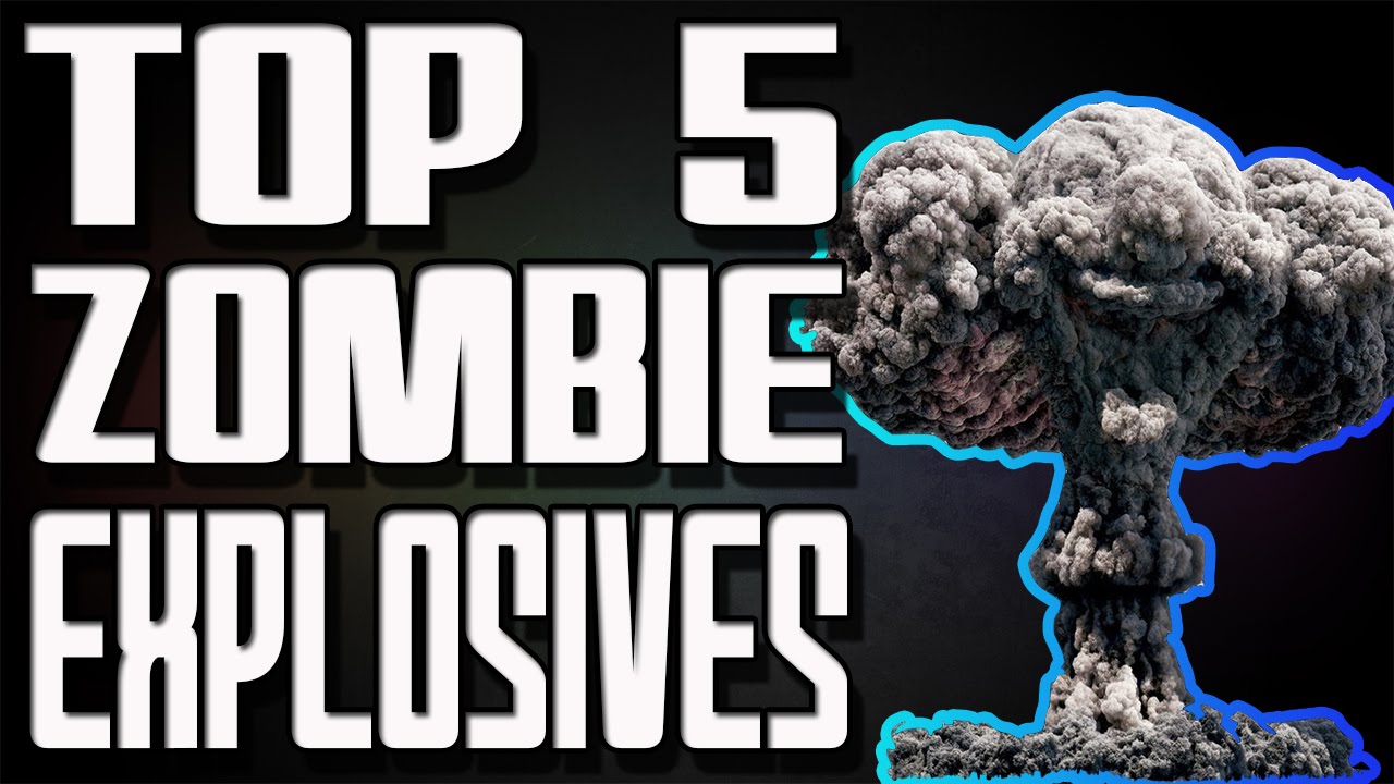 TOP 5 Zombie Explosives in "Call of Duty Zombies" Black Ops 2 Zombies ...