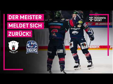 Eisbären Berlin - Straubing Tigers | PENNY DEL Playoffs, Viertelfinale | MAGENTA SPORT