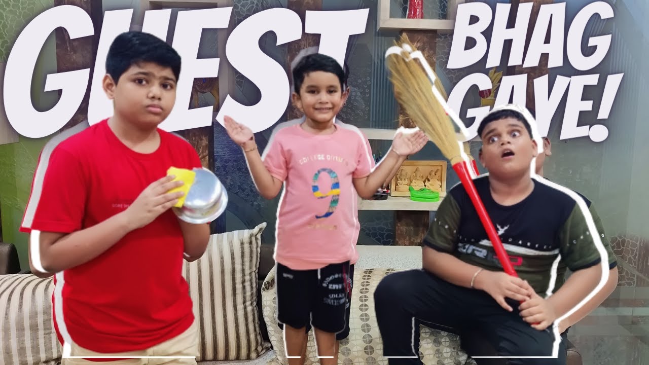 PRANSH KE GUEST BHAG GAYE!!! | PART 1 | PRANSHU'S HUB. - YouTube