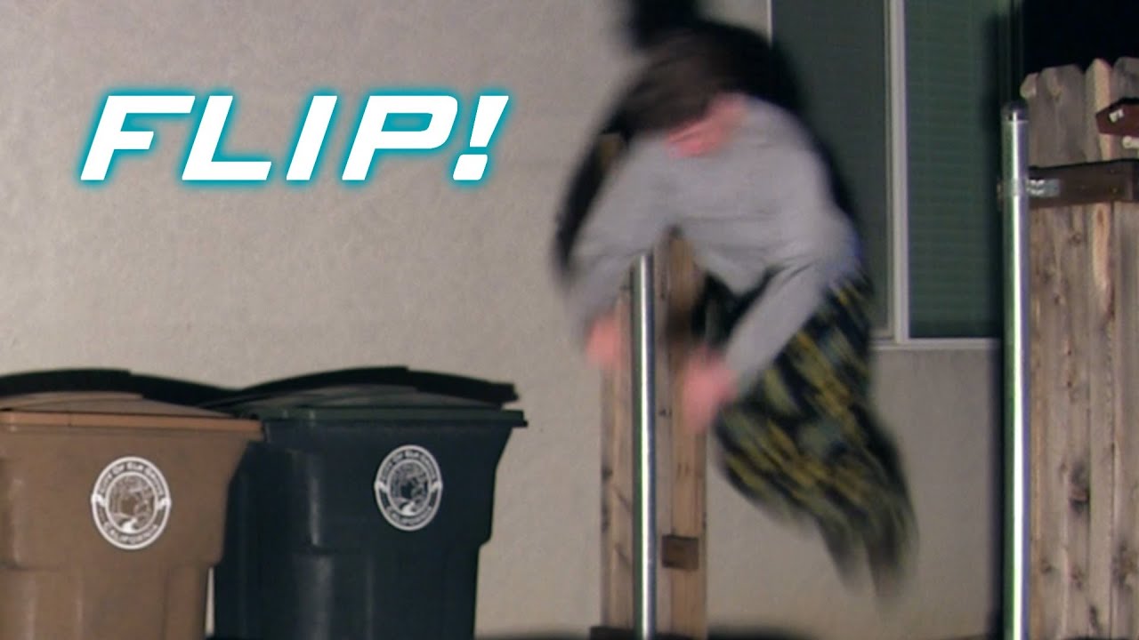 Wes' Roly Poly Flip! - YouTube