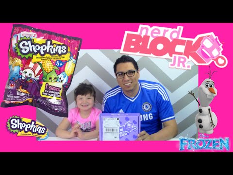 NerdBlock Jr GIRLS- Shopkins Blind Bag, Frozen Toy, Hello Kitty, Harry Potter and Surprise Eggs!