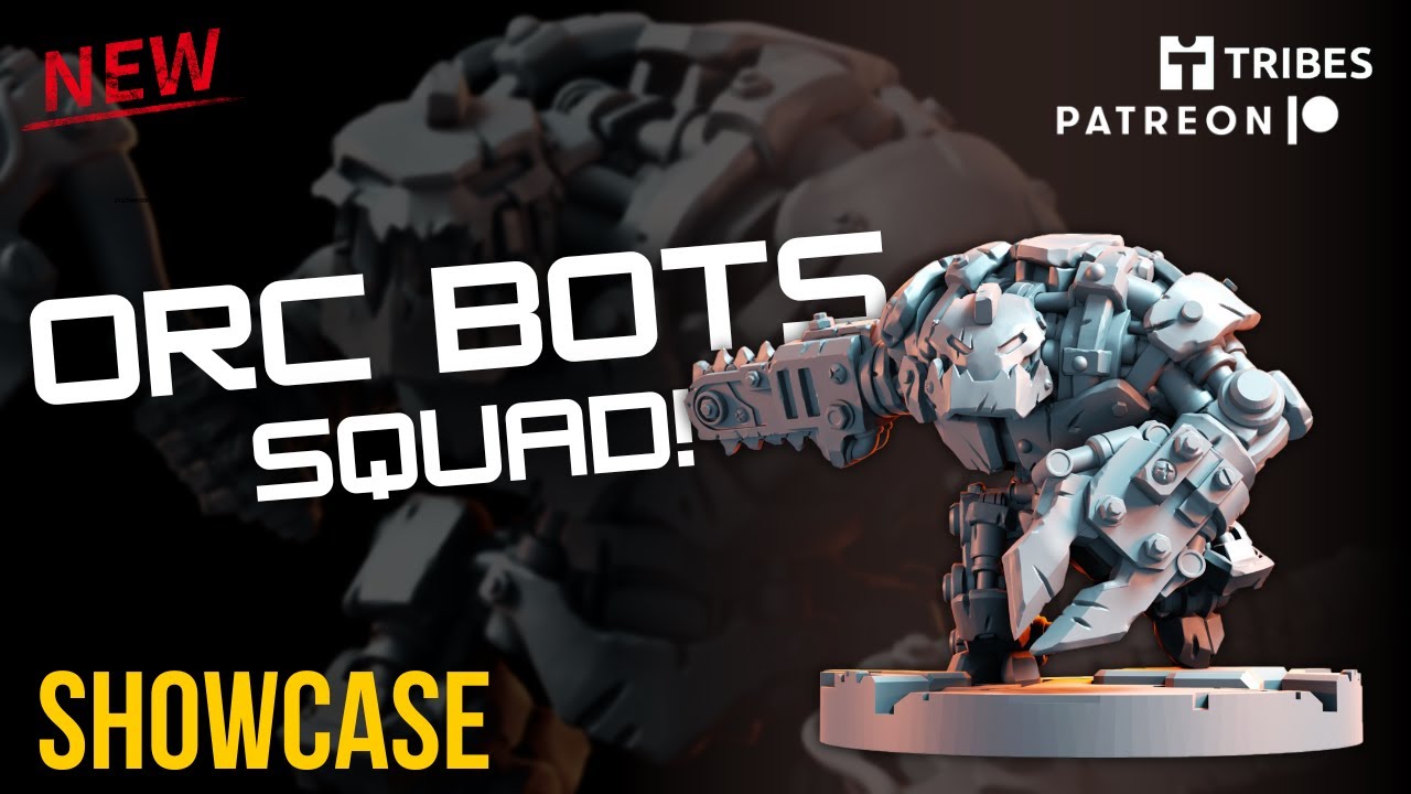 ORC Bots Squad SHOWCASE - PuppetsWar - YouTube