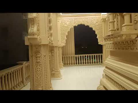 Sidsar Umiya Dham Night View, Jamjodhpur, Gujurat//Peaceful Temple ...