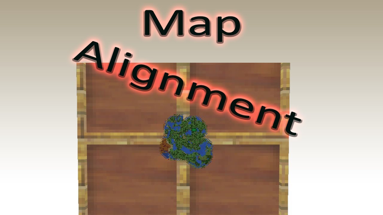 Minecraft Bedrock- Map Alignment- Xbox One, Windows 10, PE - YouTube