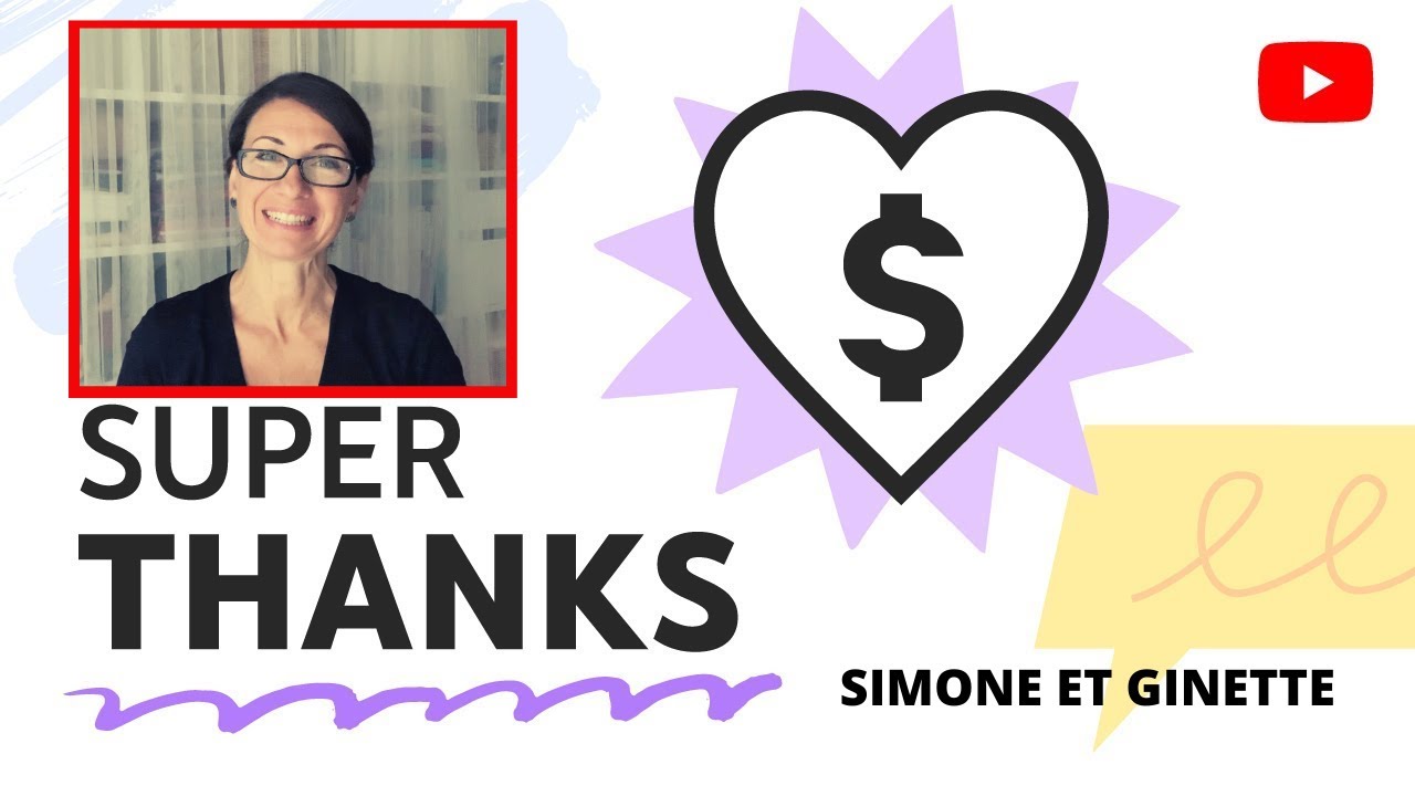 SUPER MERCI - SUPER THANKS / ACTIVER LE BOUTON SUR SA CHAÎNE - YouTube