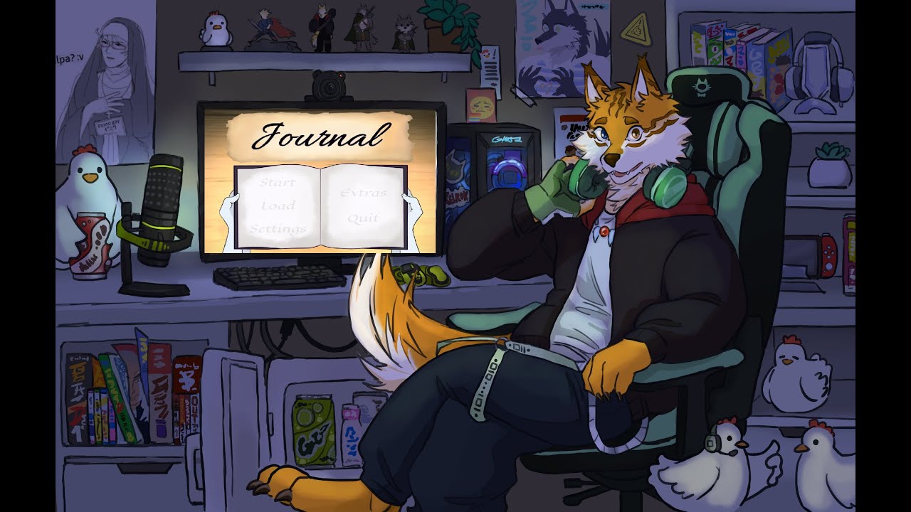 Journal Visual Novel Furry P1 Español Kelrok - YouTube