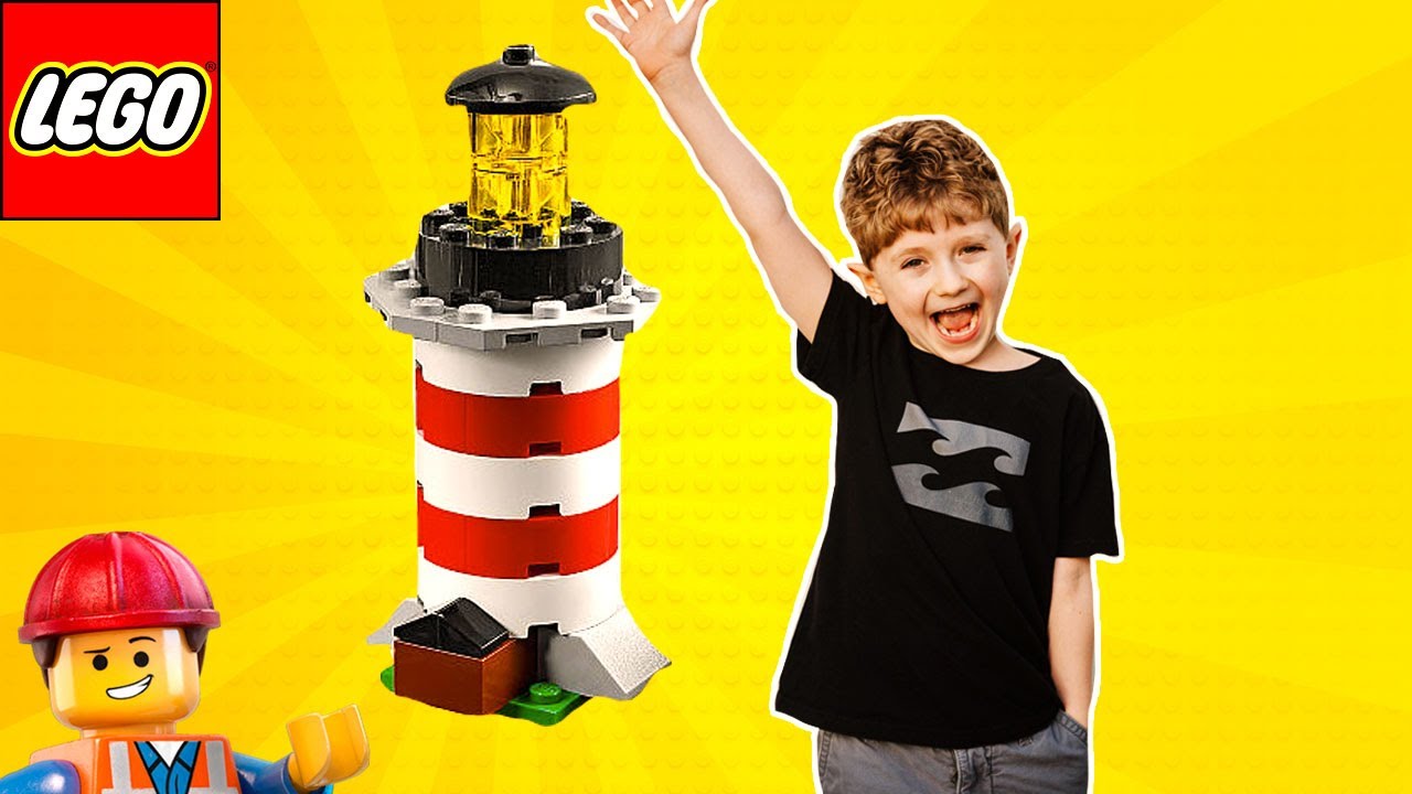 Learn How to Build a LEGO Light Tower - YouTube