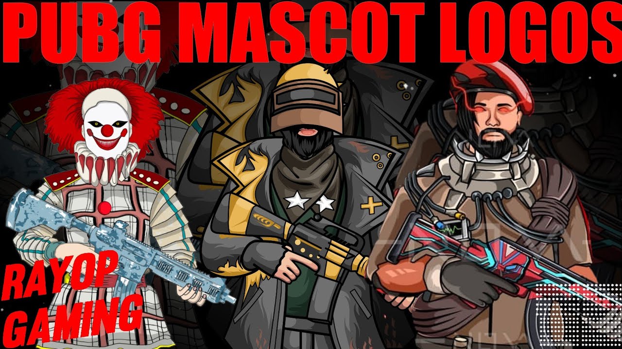 PUBG MOBILE 20 MASCOTS LOGO | MASCOTS LOGO FOR FREE | RaYOP GAMING ...