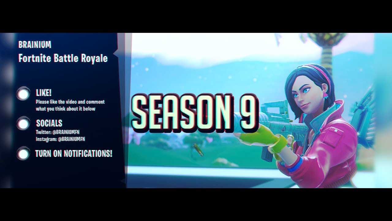 SEASON 9 - Custom Fortnite Loading Screen (Intro/Outro giveaway) - YouTube