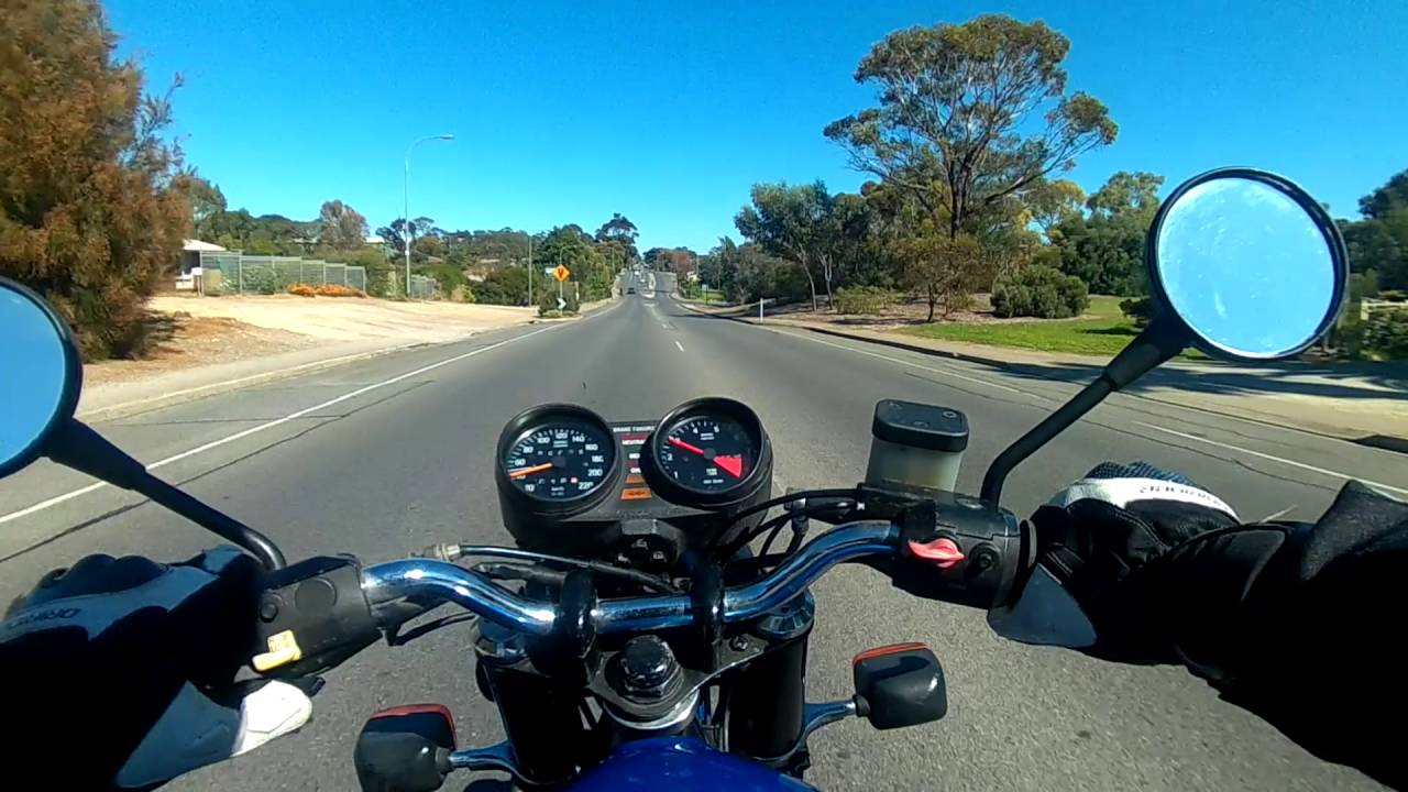 BMW R100S short ride - YouTube