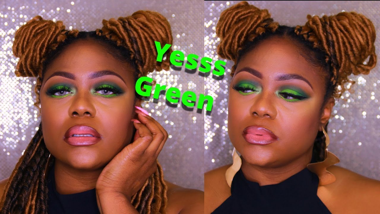 Neon Green On Dark Skin💚💚 - YouTube
