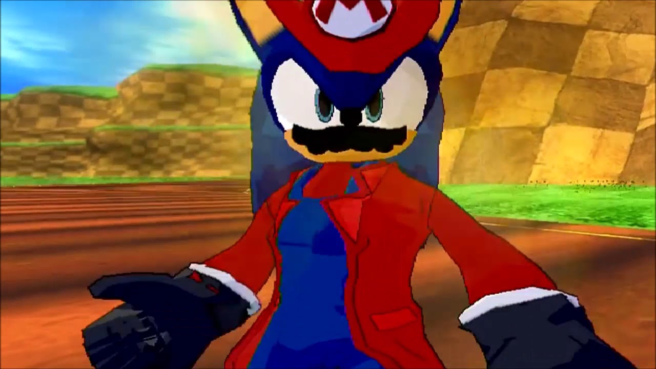 Marionic(Mario and Sonic Fusion) VS Karoly(マリオンVSカロリー) - YouTube