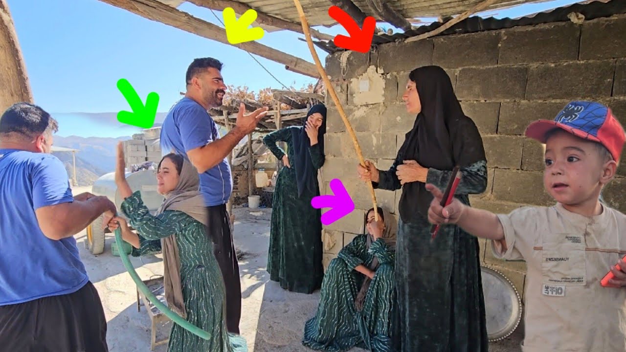Family fight and conflict between Saif Ella, Maryam and Fatima in the ...