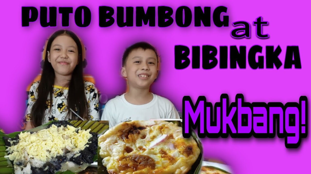 PUTO BUMBONG AT BIBINGKA MUKBAN! Jolo&Ella vlog - YouTube