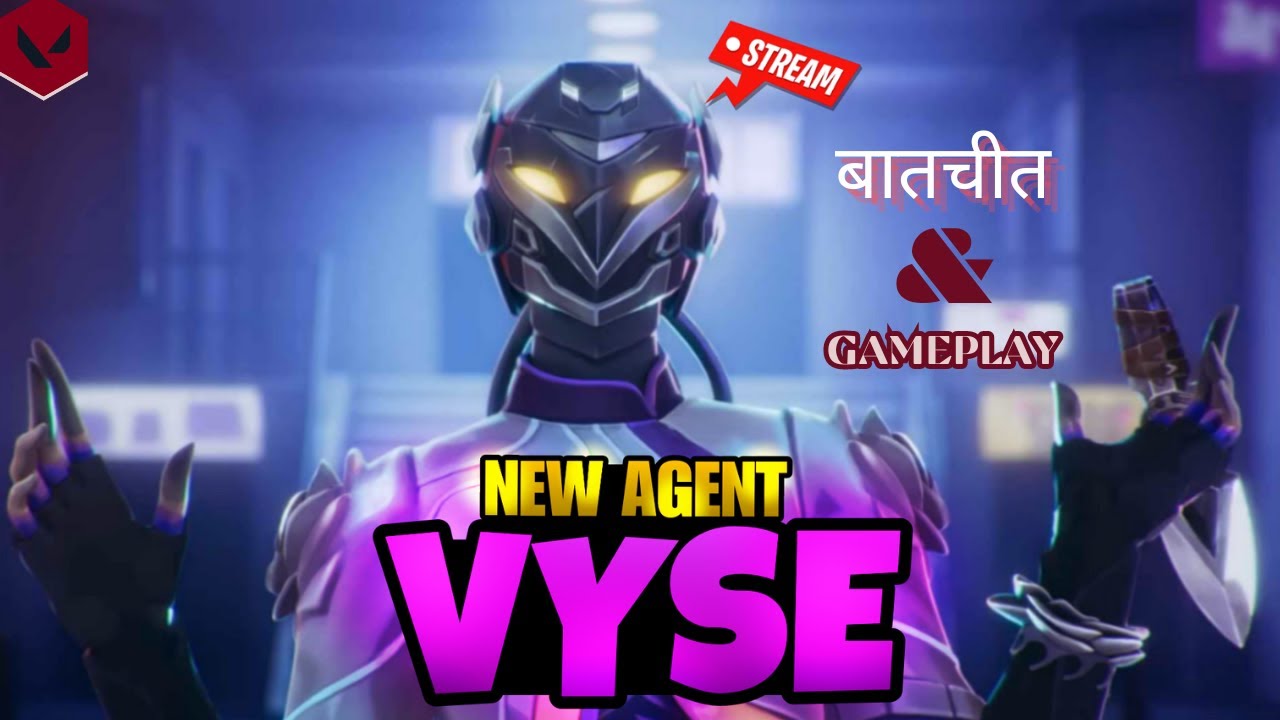 Lets play valorant and new agent Vyse #valorant #vyse - YouTube