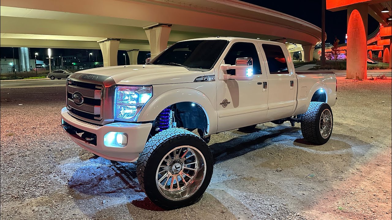 My F250 Platinum got a makeover!! - YouTube