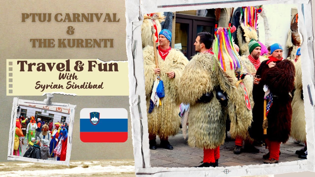 Slovenia! Fantastic Carnival in Ptuj! Kurenti Time!/ Fantastičen ...