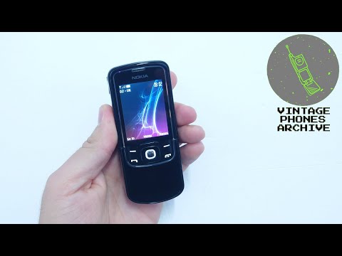 Nokia Luna 8600 RM-164 Mobile phone menu browse, ringtones, games, wallpapers