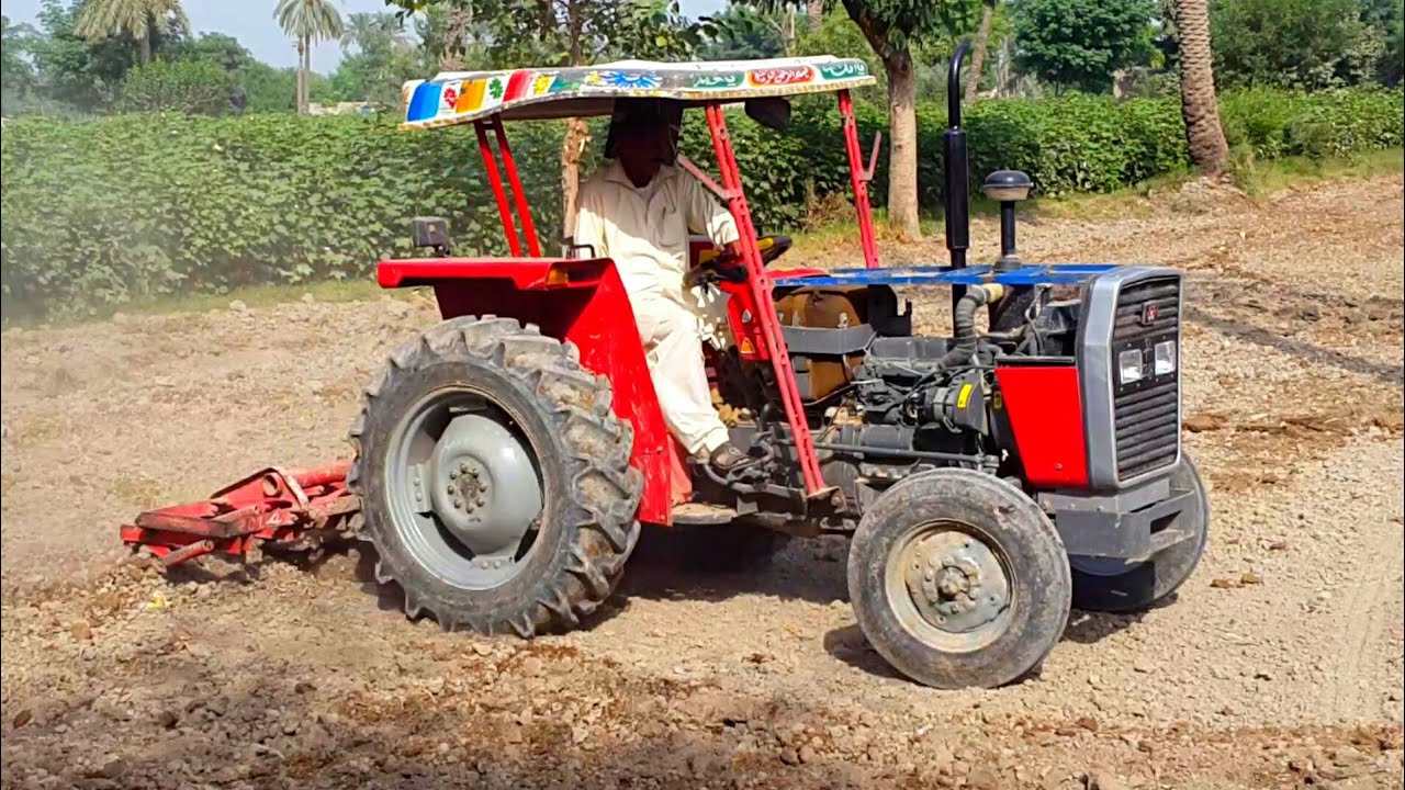 Massey Ferguson MF 240 Working In Fields | Agriculture In Punjab ...