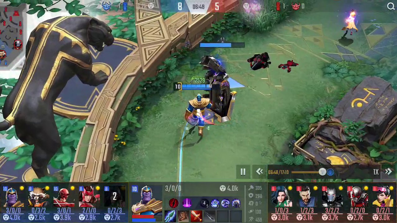 Penta KO! Legendary Master Thanos 6k proficiency. - YouTube