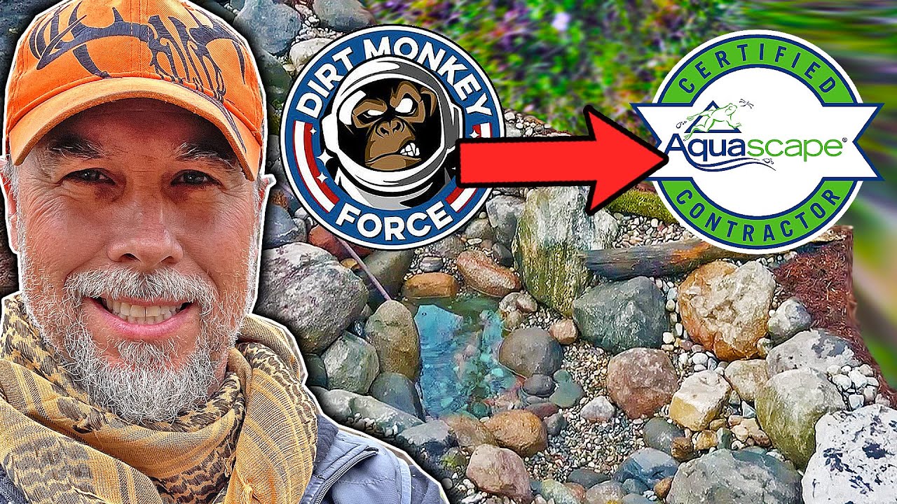 Stanley "Dirt Monkey" Genadek Builds His First Pond! - Dirt Monkey ...
