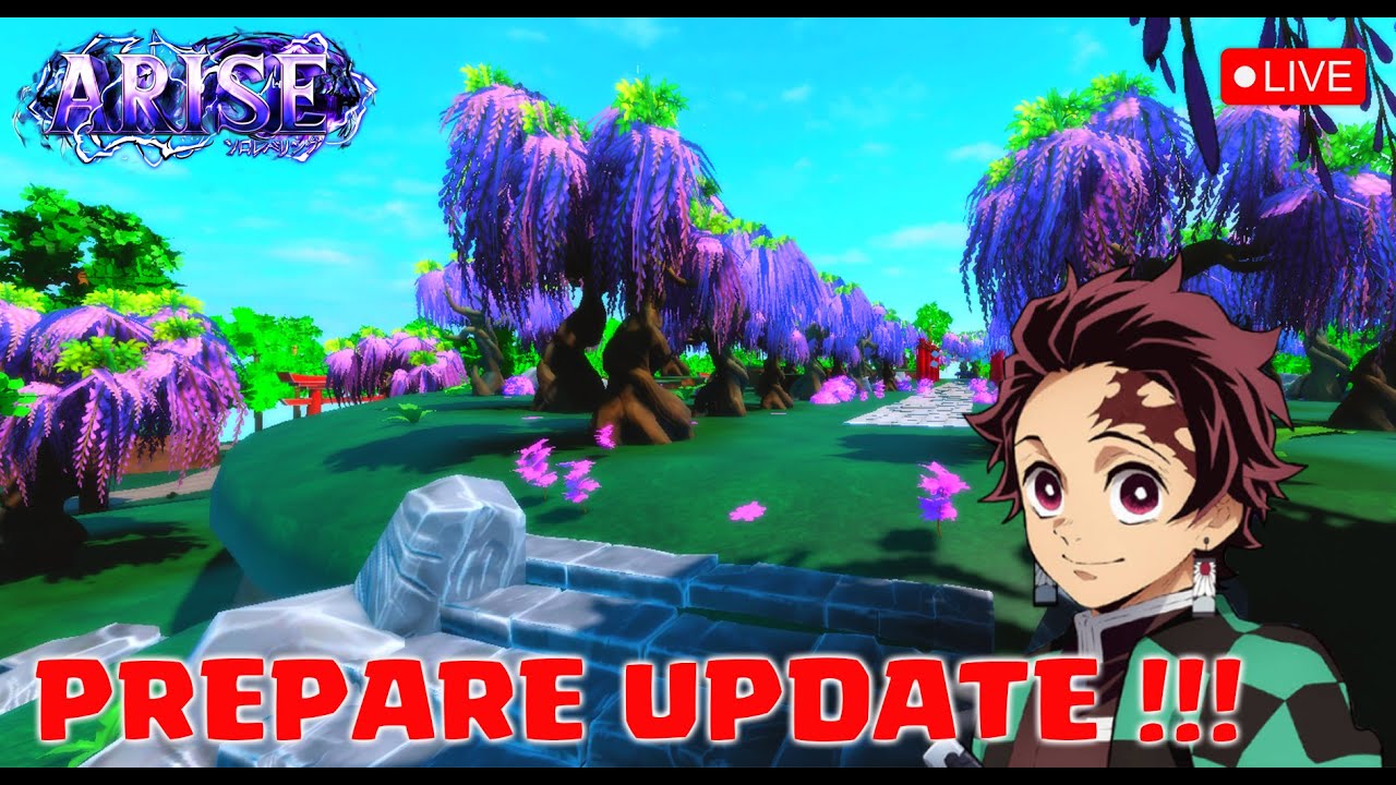 LIVE ROBLOX ARISE CROSSOVER - PREPARE BIG UPDATE NEW SHADOWS NEW MAPS ...