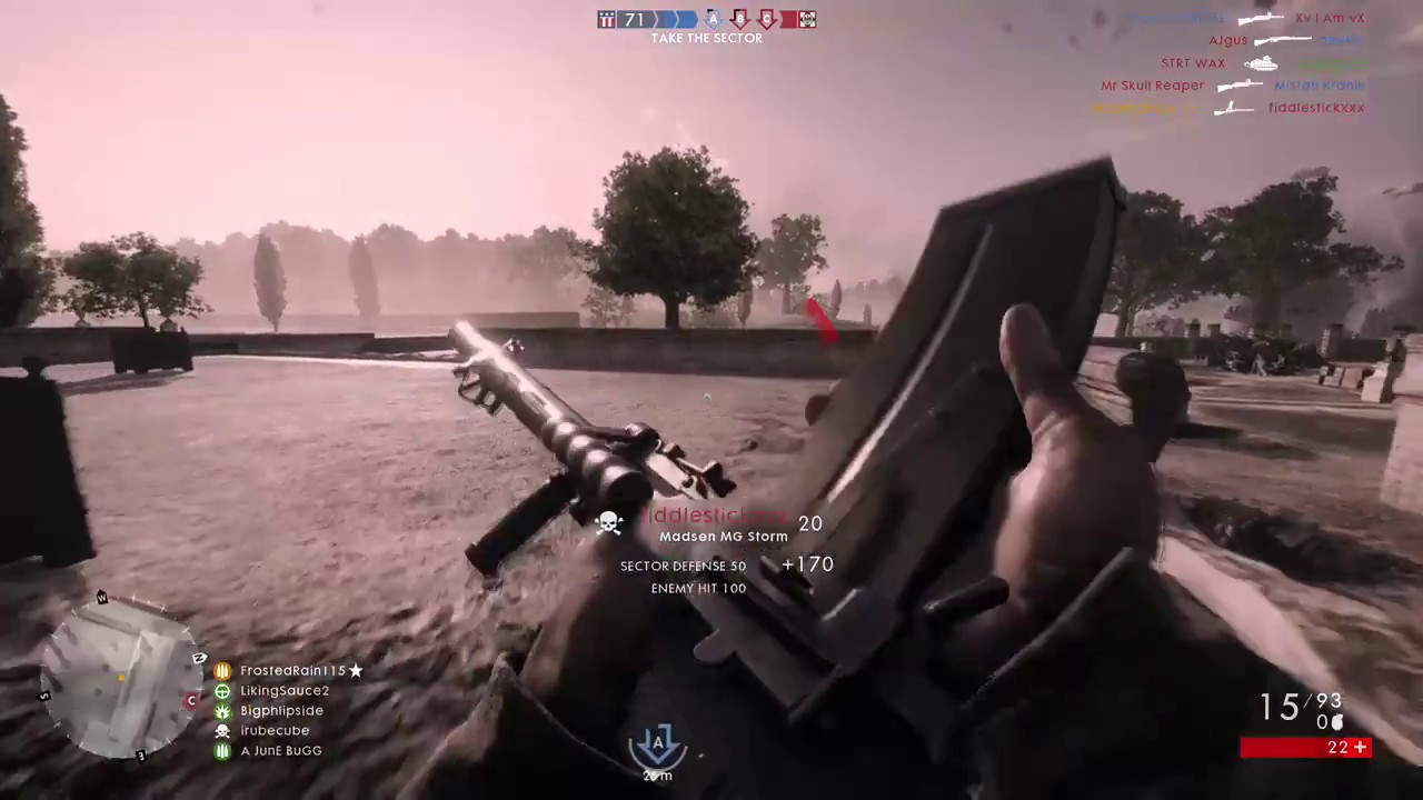 BF1 MG Madsen Glitch Reload Animation - YouTube