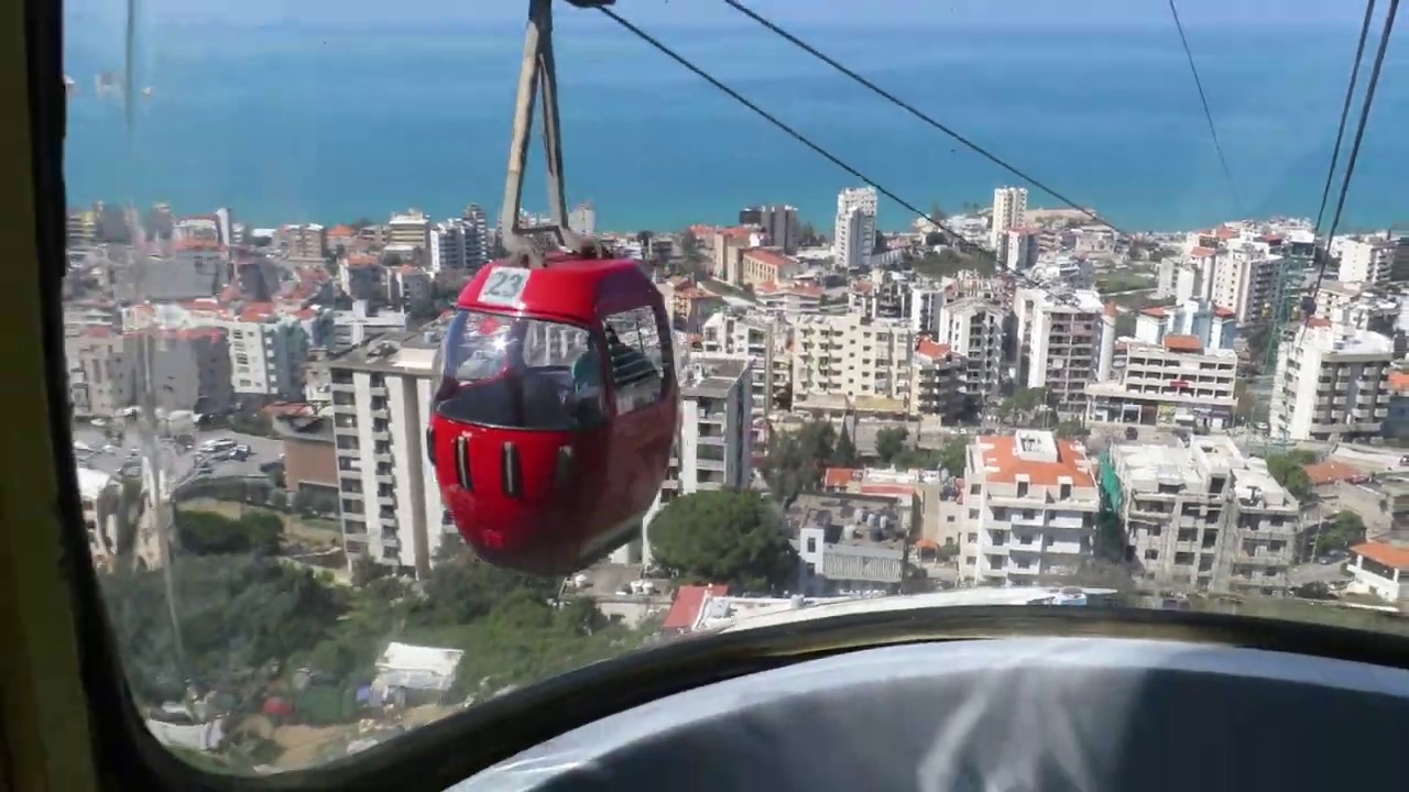 Téléphérique de Jounieh, Liban - YouTube