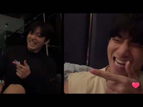 Sub [Jungkook Live w/ V] 250829 I need to wash up