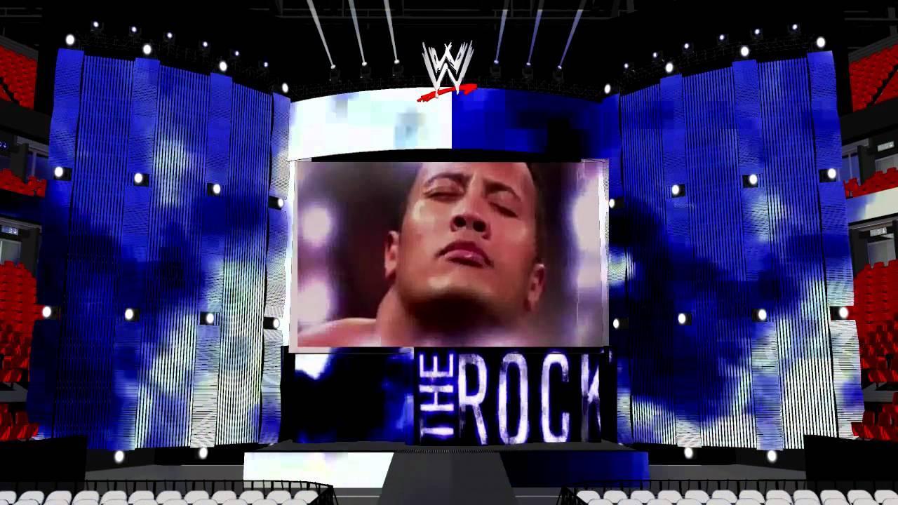 wwe the rock entrance - YouTube