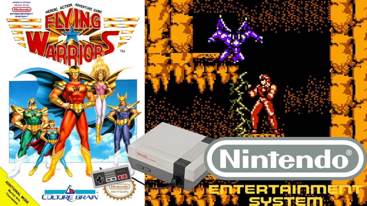 Flying Warriors (1991) Nintendo Entertainment System (NES) Gameplay in ...