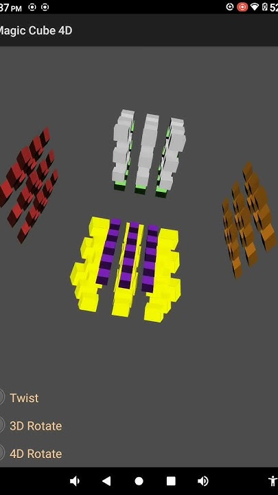 magic cube 4D - YouTube