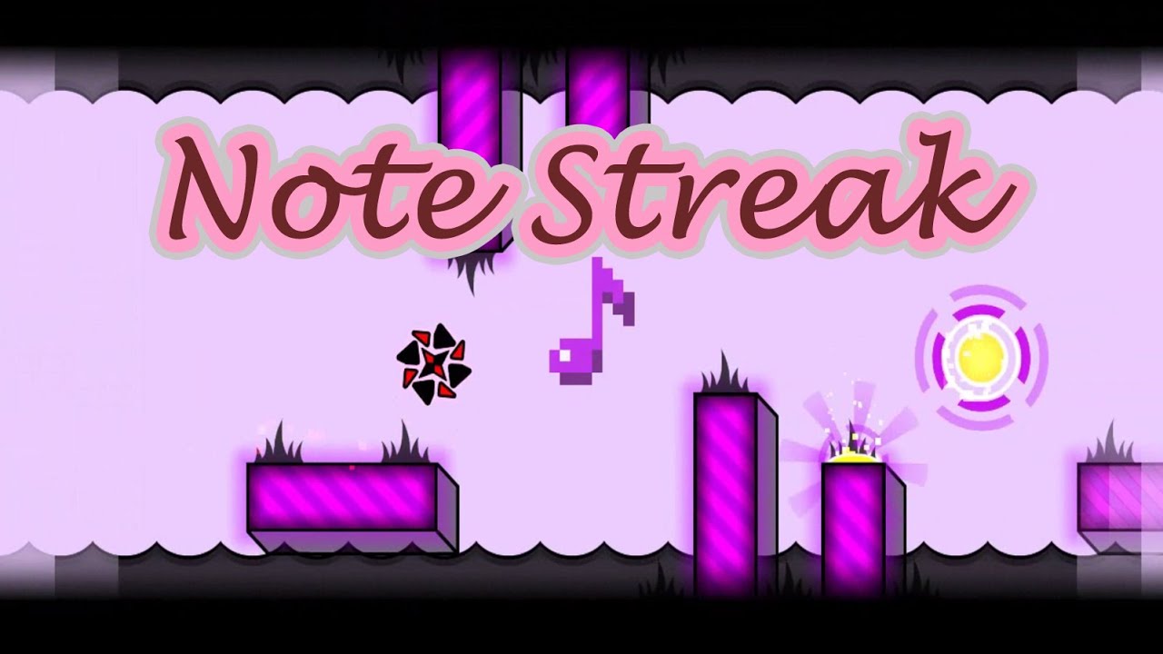 Geometry Dash - Note Streak by Tec - YouTube