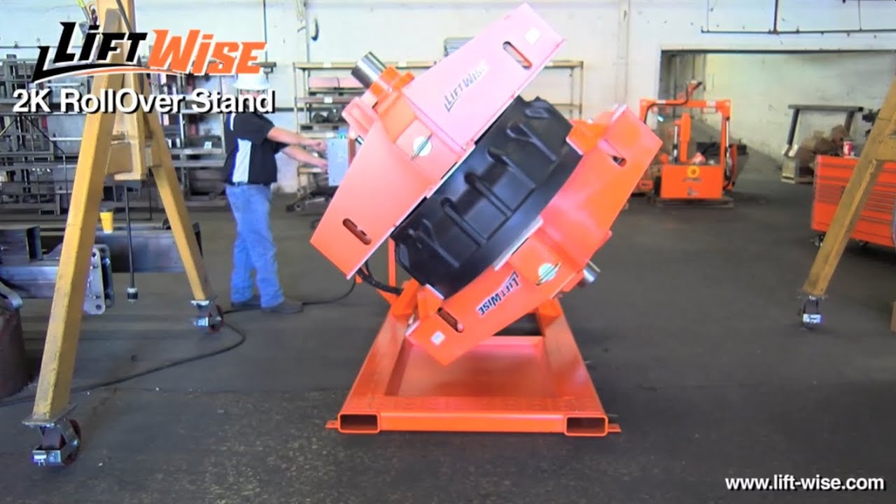 LiftWise 2K RollOver Stand - YouTube
