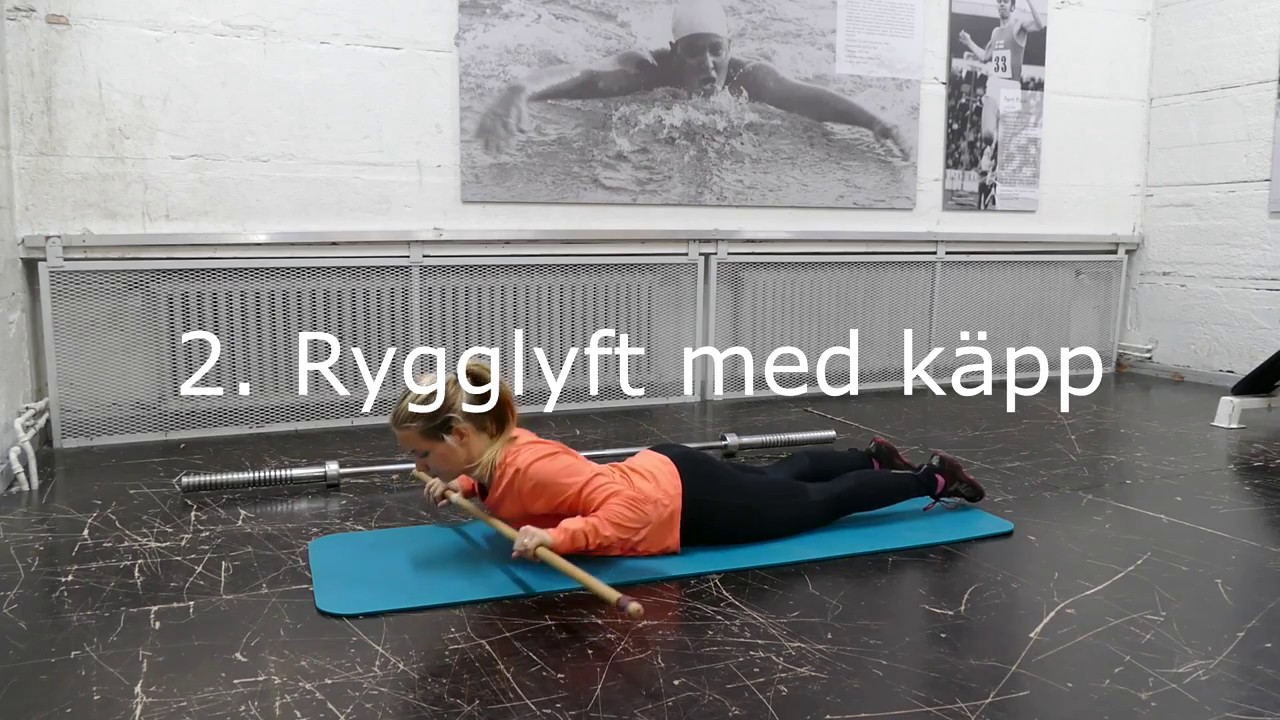 Ryggövningar hemma - 5 bra övningar utan redskap - YouTube