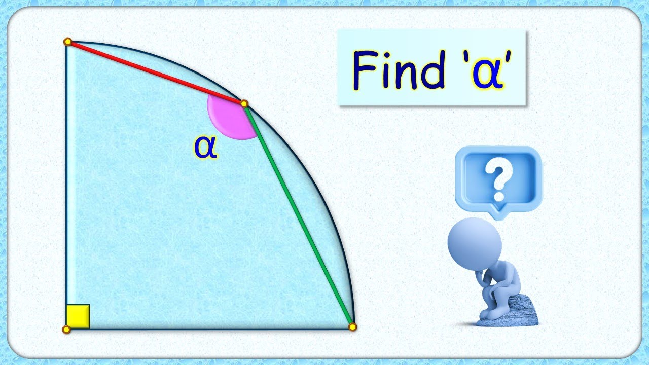 22) Find angle "alpha" in quadrant. #Class IX #Math #NCERT #CBSE Ch:9 ...