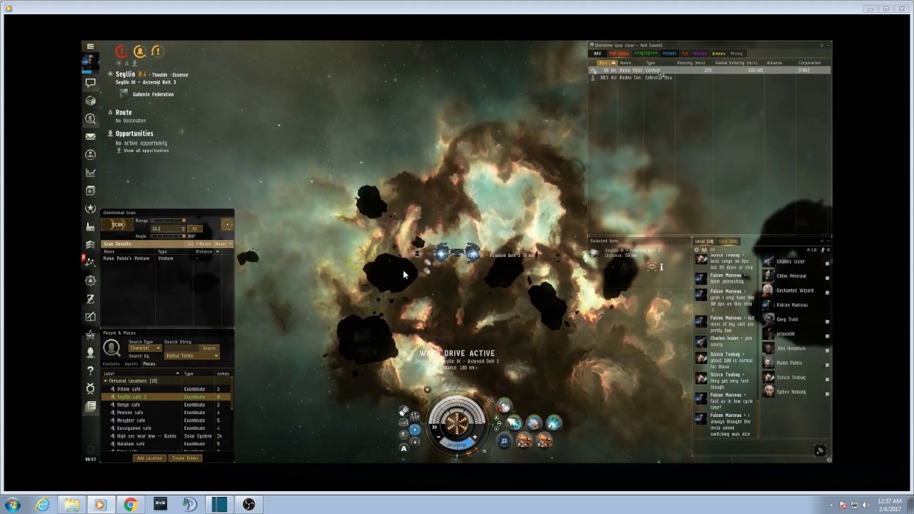 eve online noob-fit executioner vs venture - YouTube