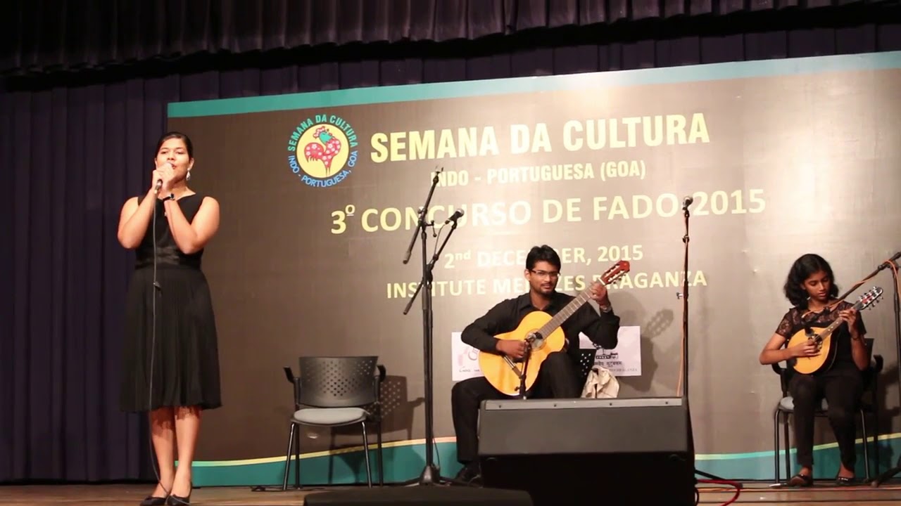 Amanda Botelho at All Goa Fado Contest 2015--Winner 3rd Place - YouTube