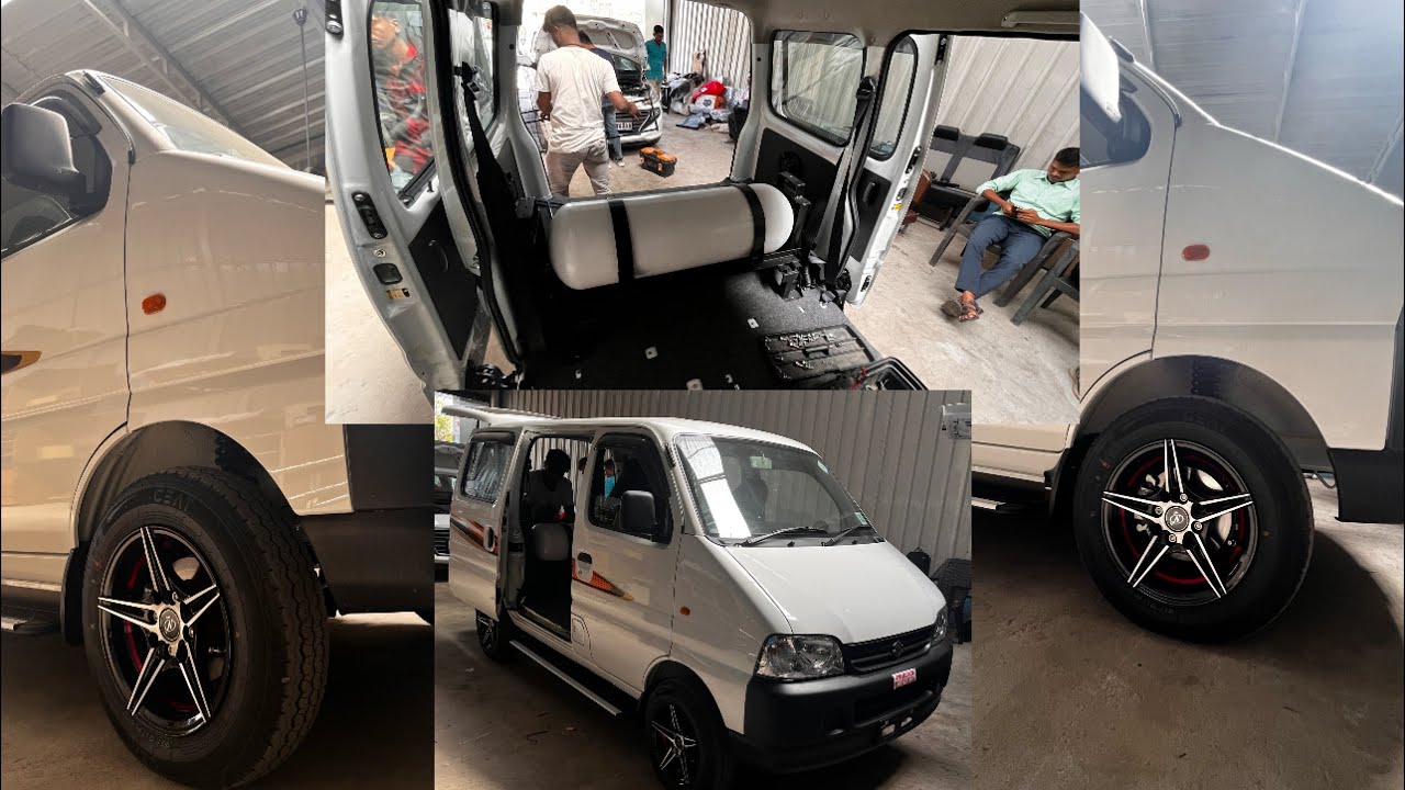 Aaj to Maruti EEco bs6 Model full accessories ka kam hai || 13” Alloy ...