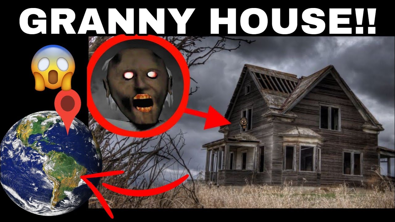 OMG! GRANNY HOUSE in Real Life🤯😱! on Google Earth - YouTube
